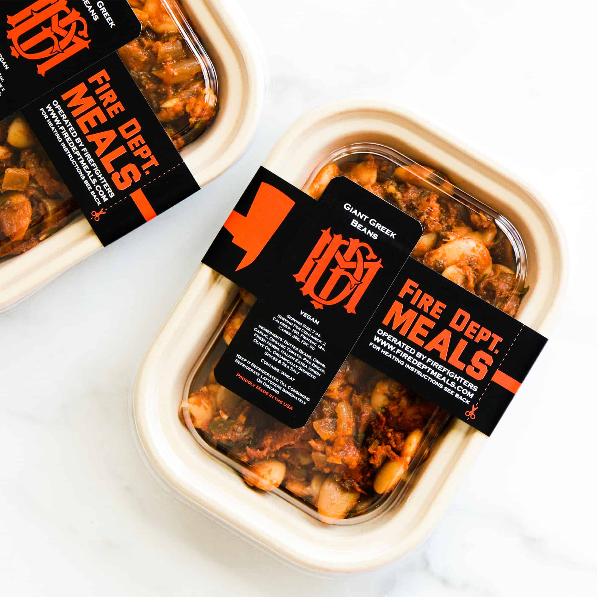 Healthy Meal Prep Delivery by Firefighters | Fire Dept. Meals